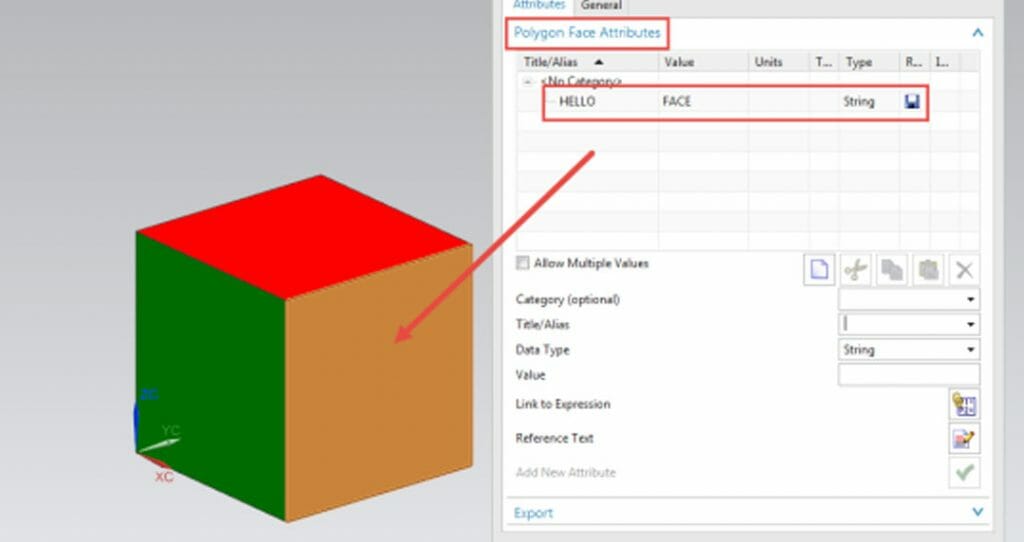 Mapping Polygon Faces to CAD Faces within a NXOpen framework - Maya HTT