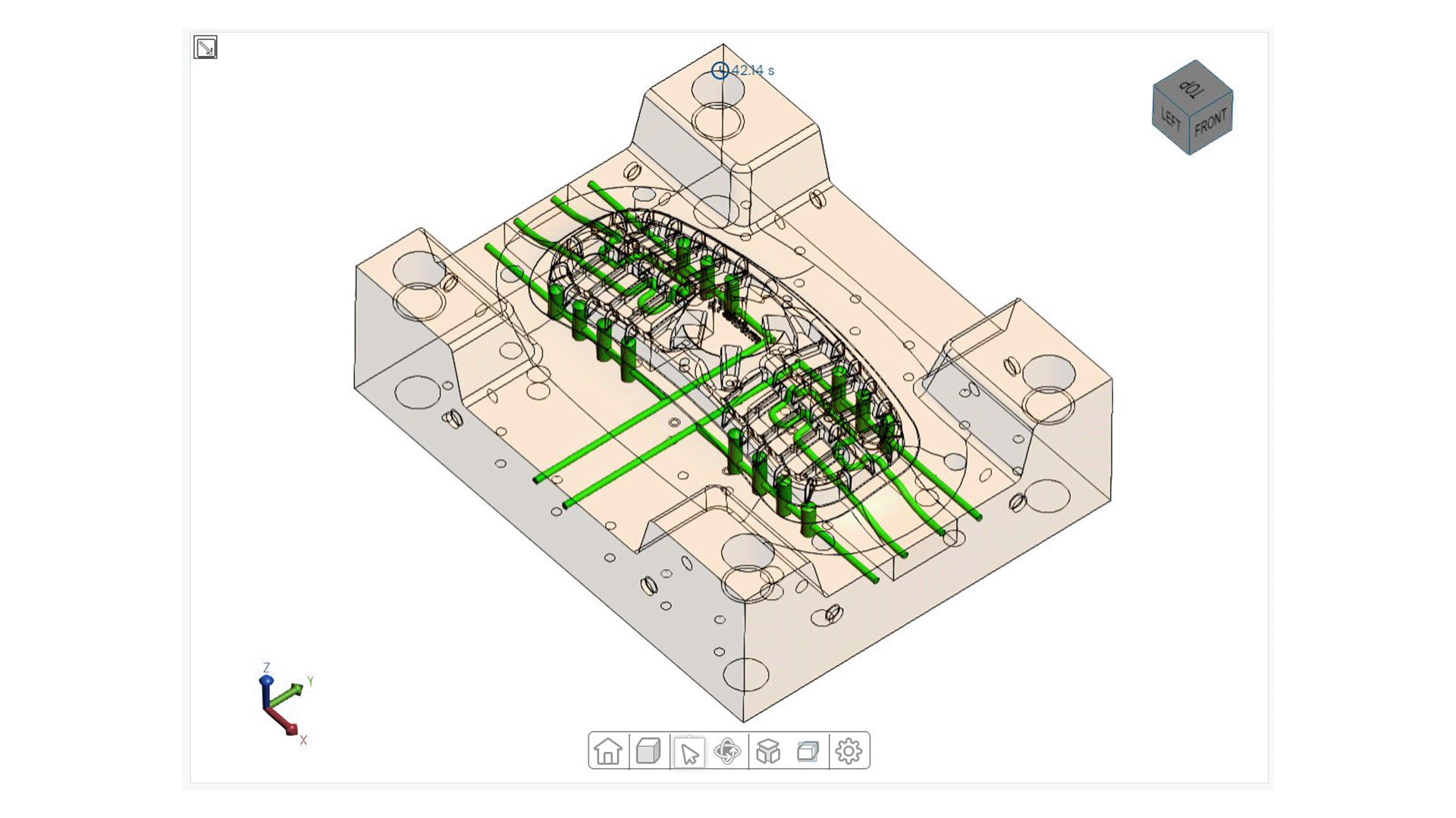 Conformally Cooled Molds: Synergy’s Simulation-Driven Success - Maya HTT