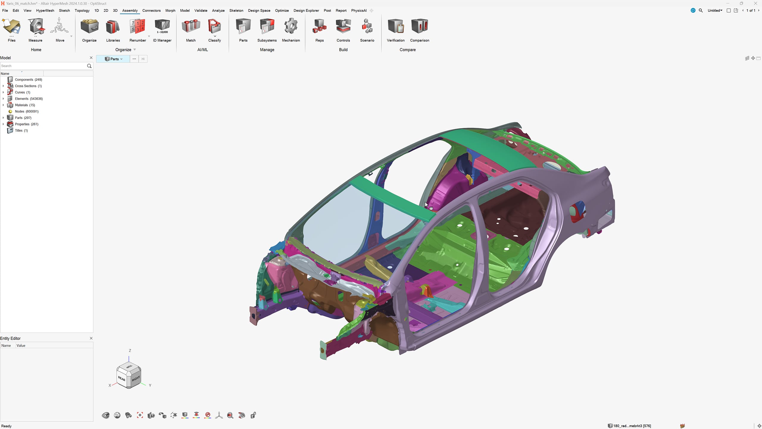 Altair HyperMesh - Maya HTT